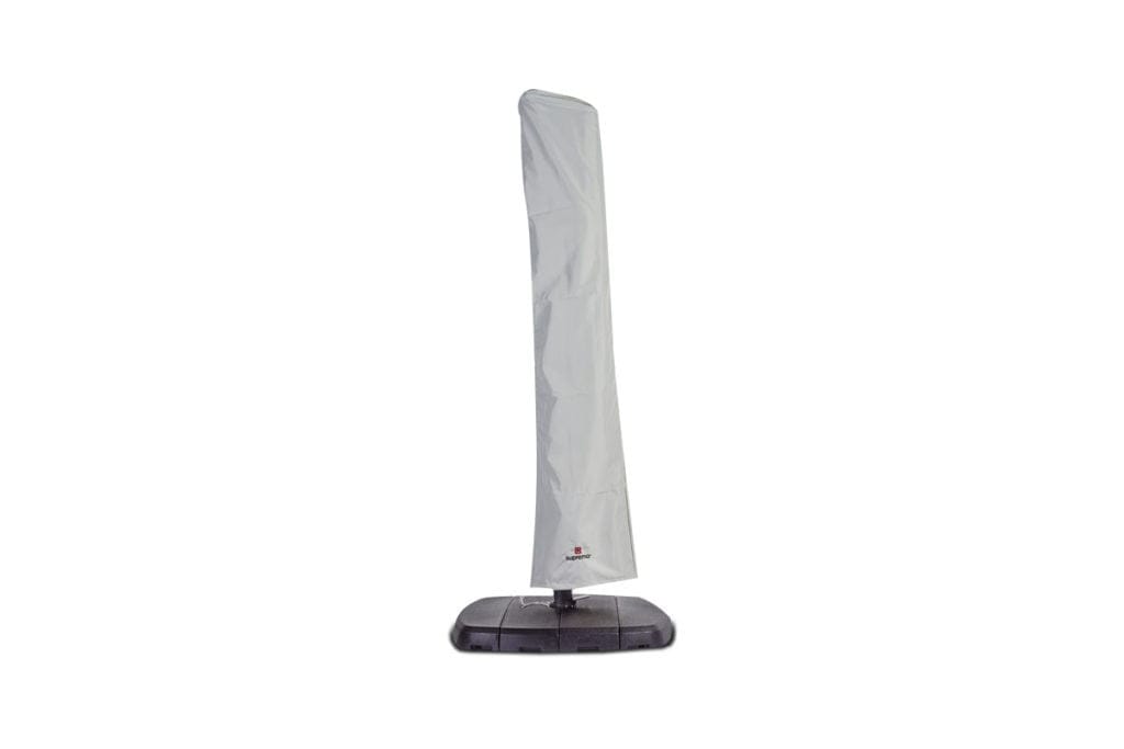 Supremo Provence Deluxe Square Free Arm Parasol & Base - 3m x 3m ...