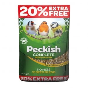 Peckish Complete 12.75kg + 20% Extra Free - Burleydam Garden Centre