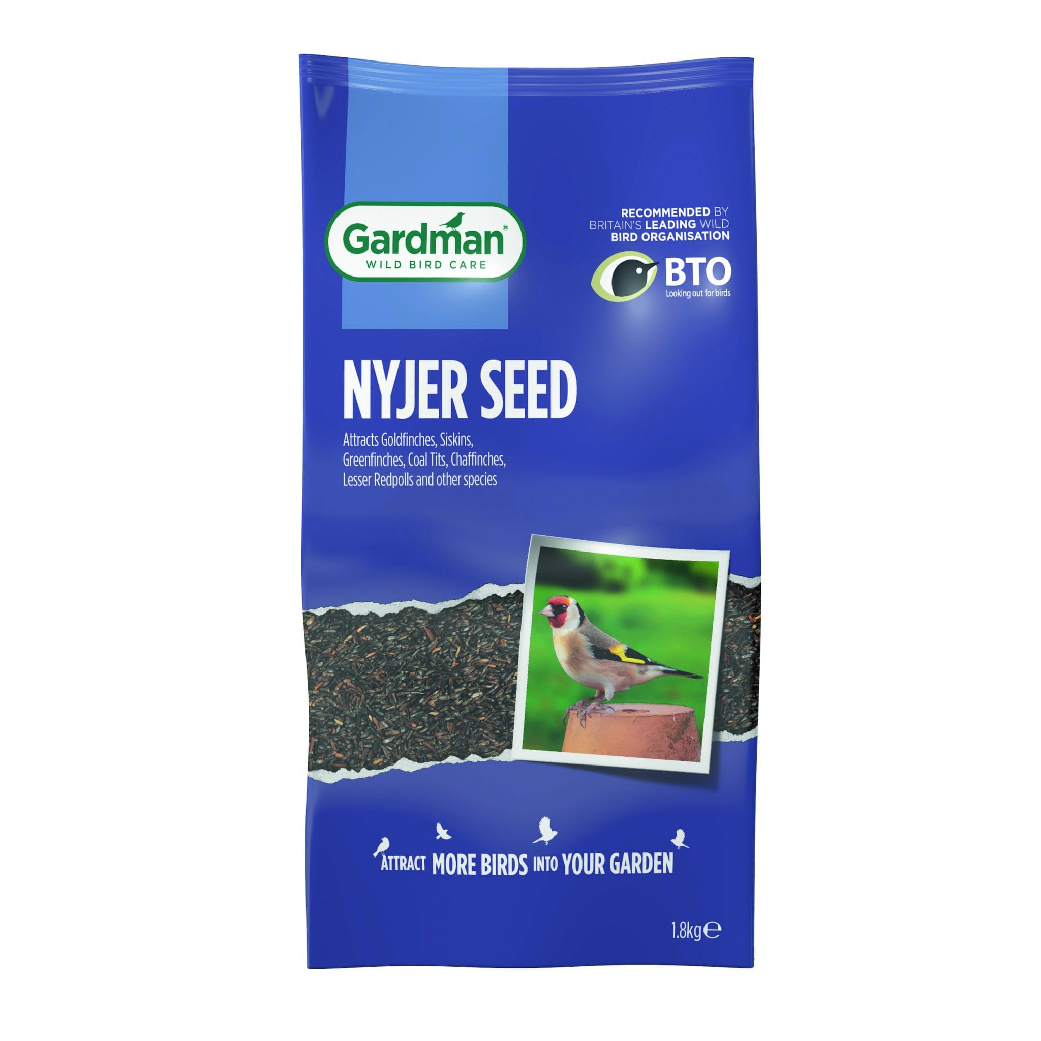 Gardman Nyjer Seed - 1.8Kg - Burleydam Garden Centre