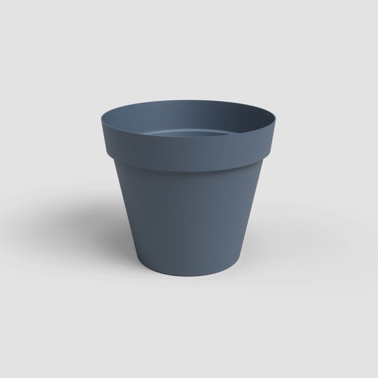 Artevasi Capri Pot 20cm Slate Blue – Burleydam Garden Centre