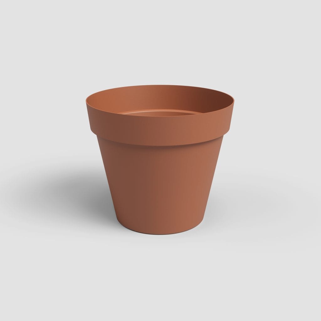 Artevasi Capri Pot 25cm Terracotta - Burleydam Garden Centre