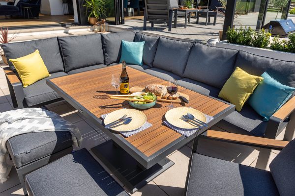 Hartman Asher Rectangular Casual Dining Set - Burleydam Garden Centre